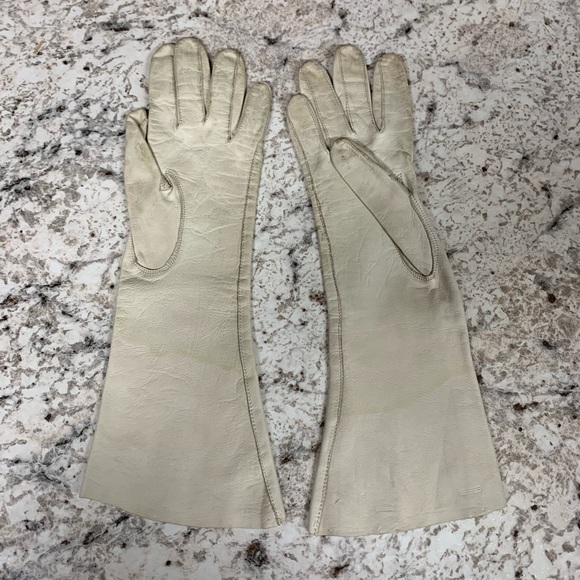 Vintage | Accessories | Vintage Long Leather Gloves | Poshmark